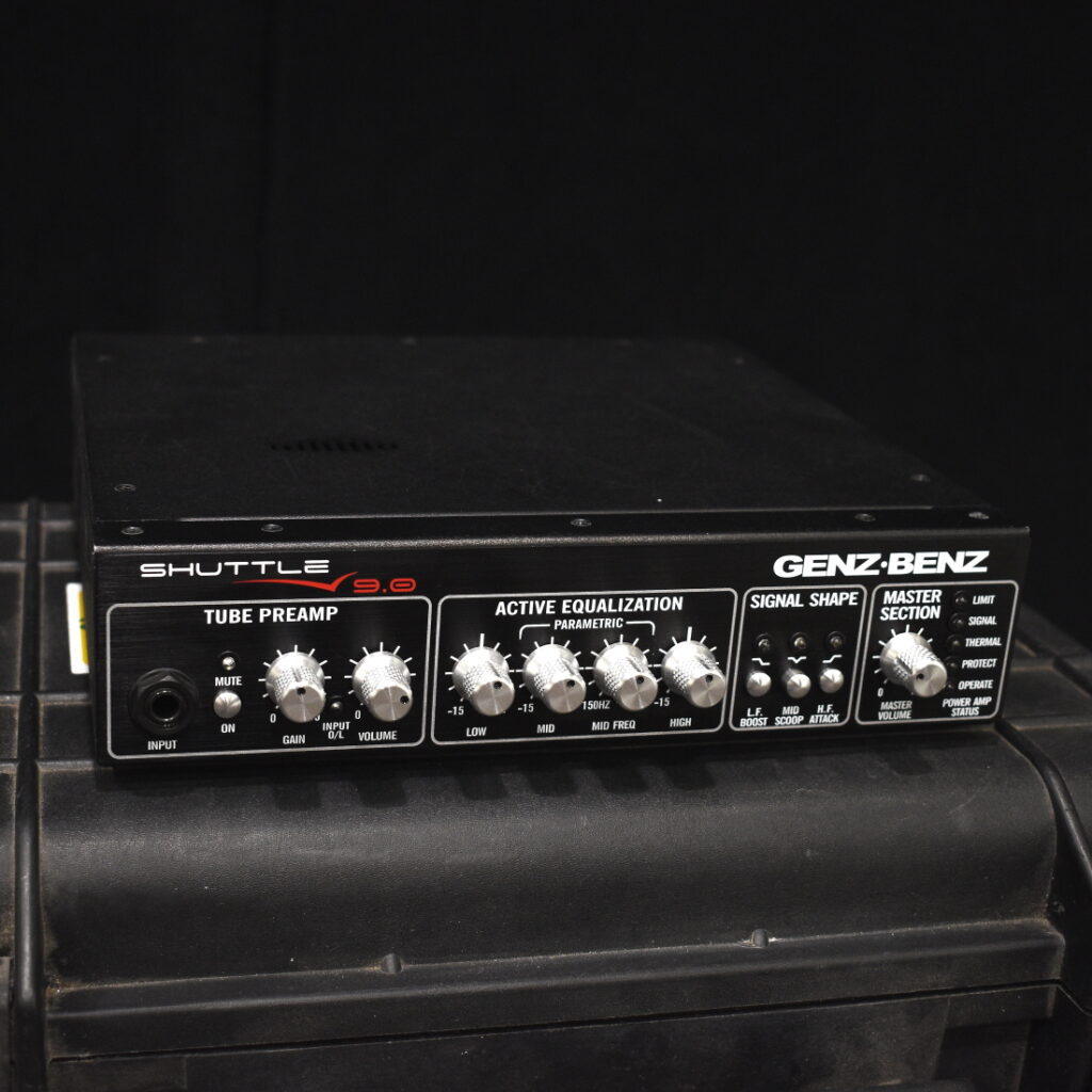 Used Genz Benz Shuttle 9.0 Bass Amp Head 900w - Bass Gear Direct