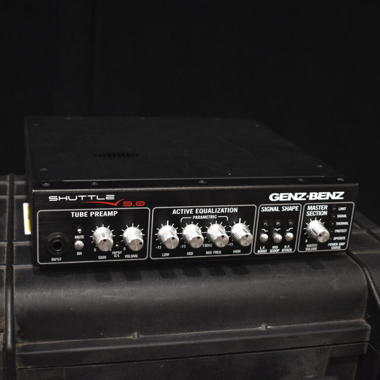 Used Genz Benz Shuttle 9.0 Bass Amp Head 900w - Bass Gear Direct