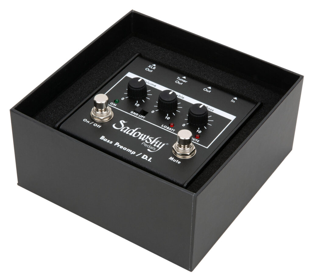 Sadowsky Preamp DI Pedal - Bass Gear Direct