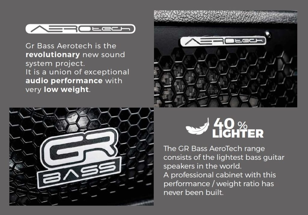 GR Bass AeroTech AT212+ SLIM Speaker Cab - Bass Gear Direct