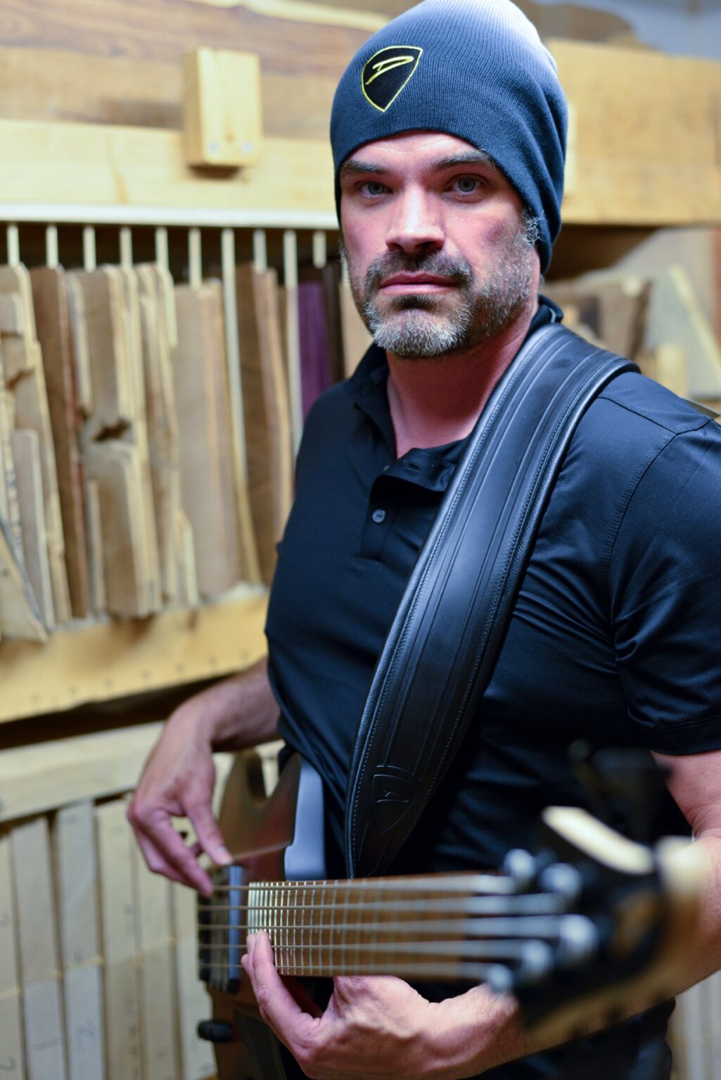 Dingwall Racing Stripe Strap bk - Bass Gear Direct