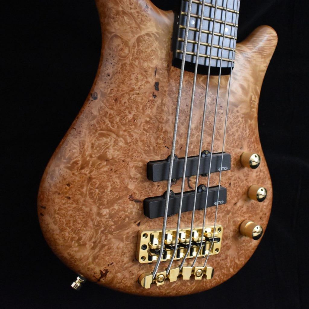 Used Warwick Custom Shop 5 Bass NT LTD - Bass Gear Direct